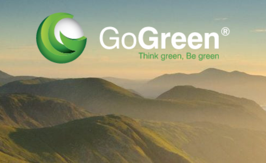 Go Green are Going Places...
