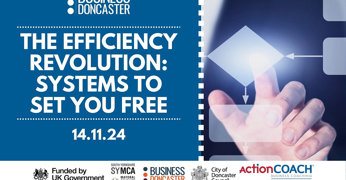 Masterclass: The Efficiency Revolution – Systems to Set you Free