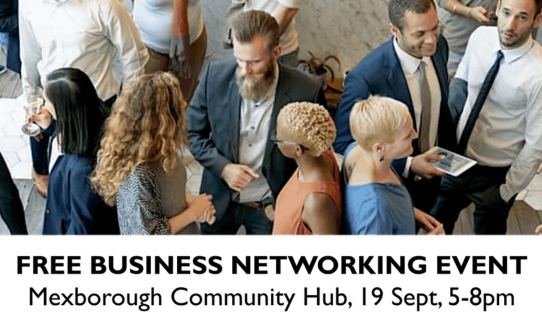 Free Business Networking Event - South Yorkshire