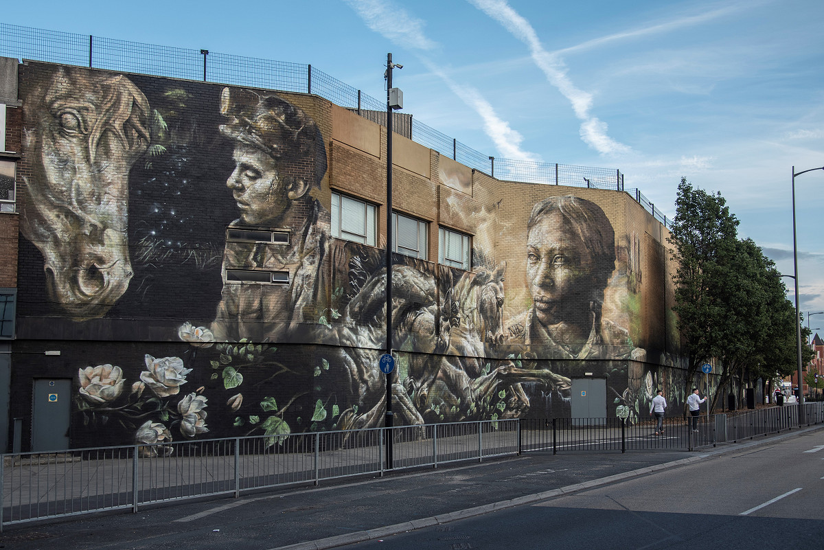 Urban art paves way to bridging social gaps in iconic northern town by ...