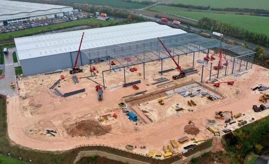 Russell WBHO begins work on £12M industrial facility project