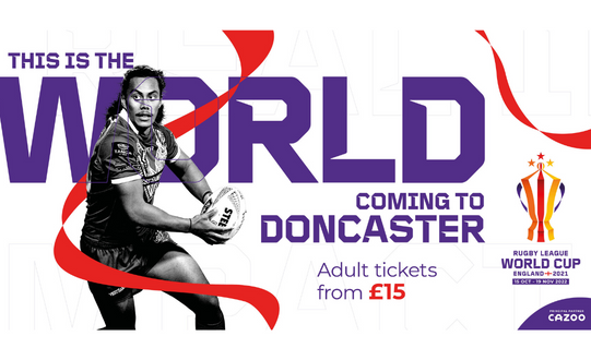 Less than a month until Rugby League World Cup arrives in Doncaster